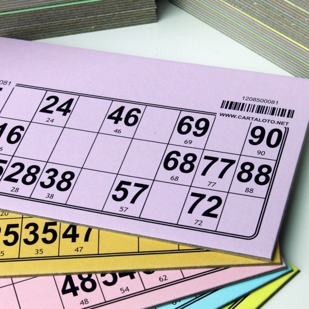 Pack Of 96 Large format Hard Bingo Cards I Custom Bingo Cards