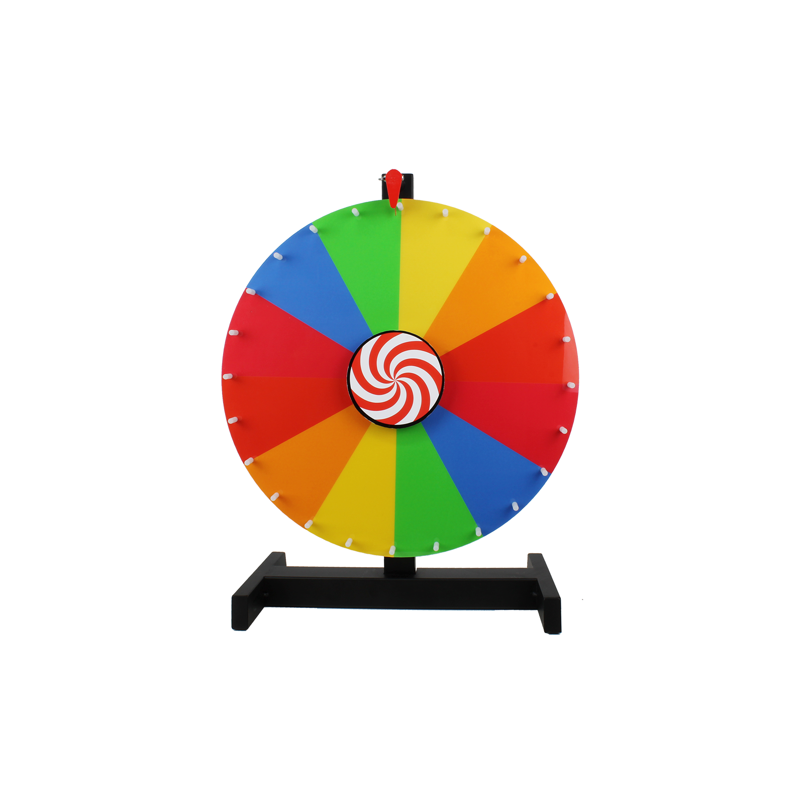 Tabletop prize wheel I Dry erase spinner wheel I Lottery wheel game