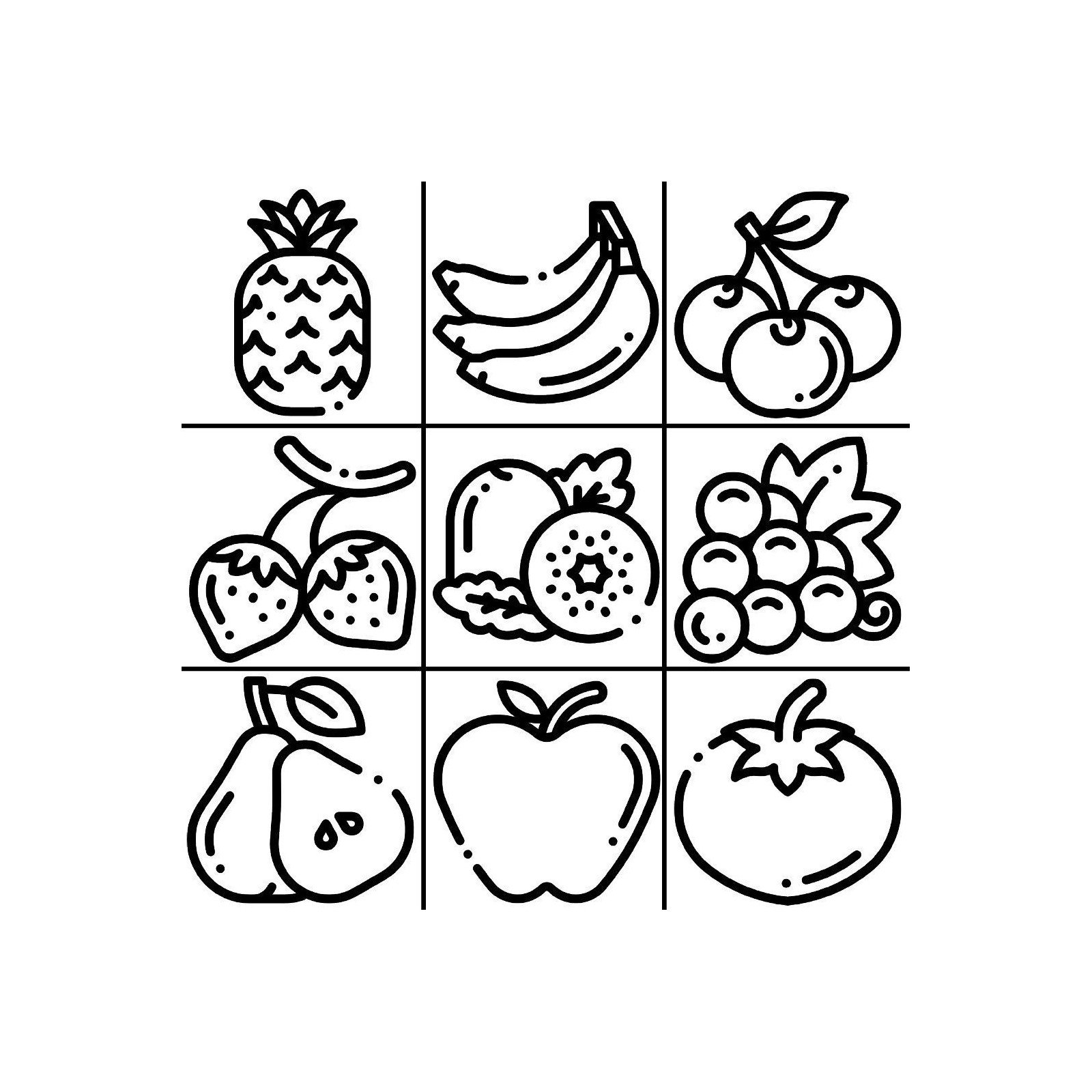 9 Symboles de validation thématique pour tampon Trodat I Loto Bingo