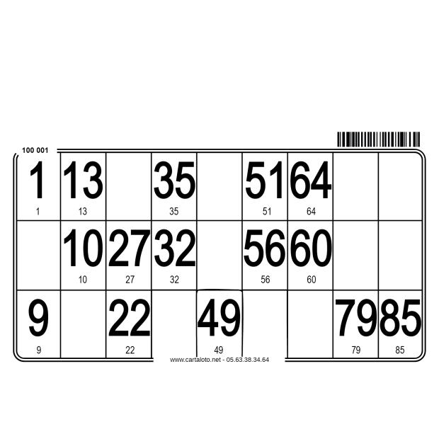 Pack Of 96 Large format Hard Bingo Cards I Custom Bingo Cards