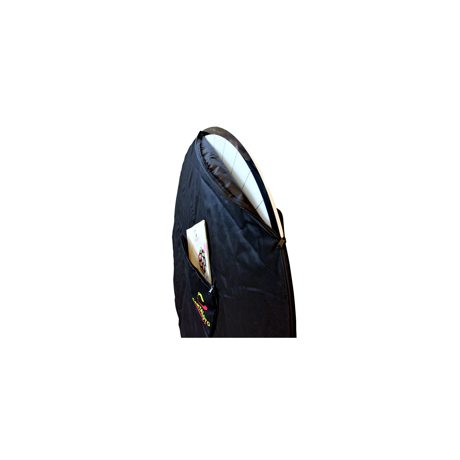 Prize wheel carrying bag with shoulder strap I Raffle wheel travel bag