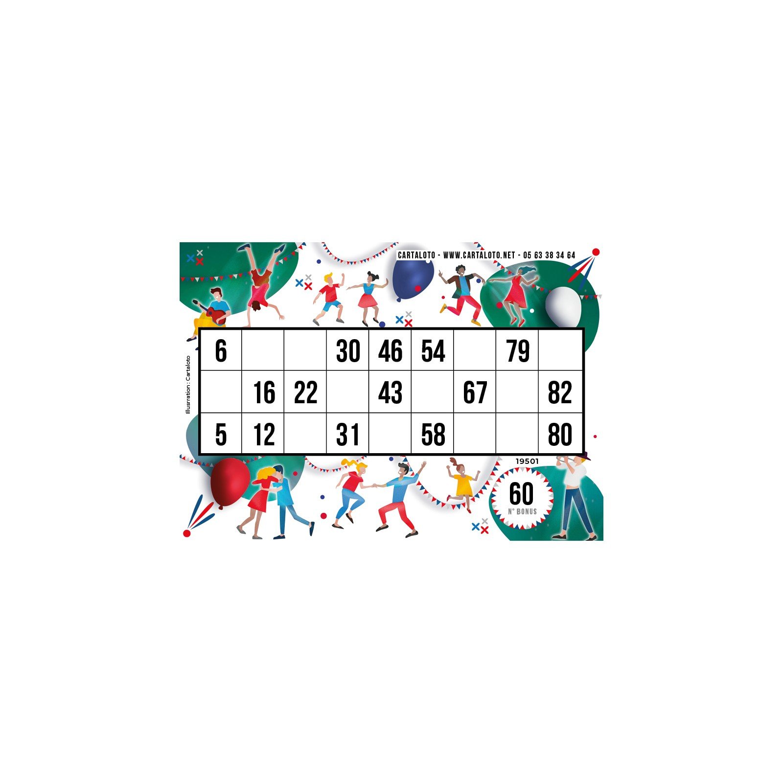 Jeux à thème I Partie de loto spéciale I Grilles loto