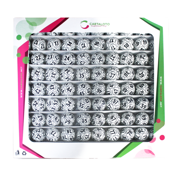Bingo balls 12 numbered I Balls set of 90 balls I Bingo game ball