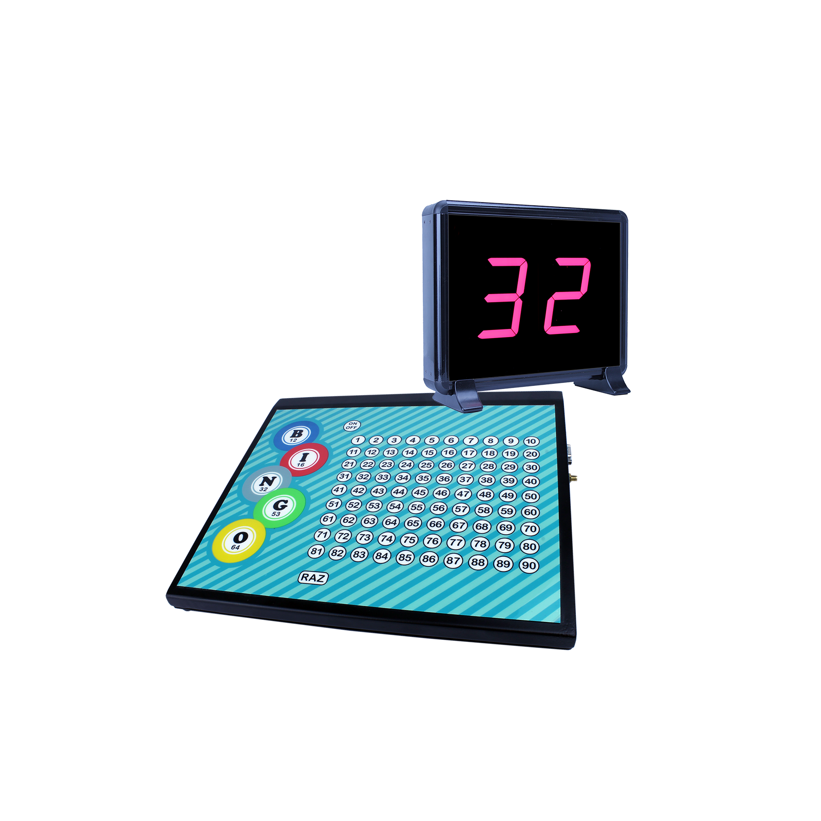Bingo control panel + bingo flashboard I Bingo controller equipment