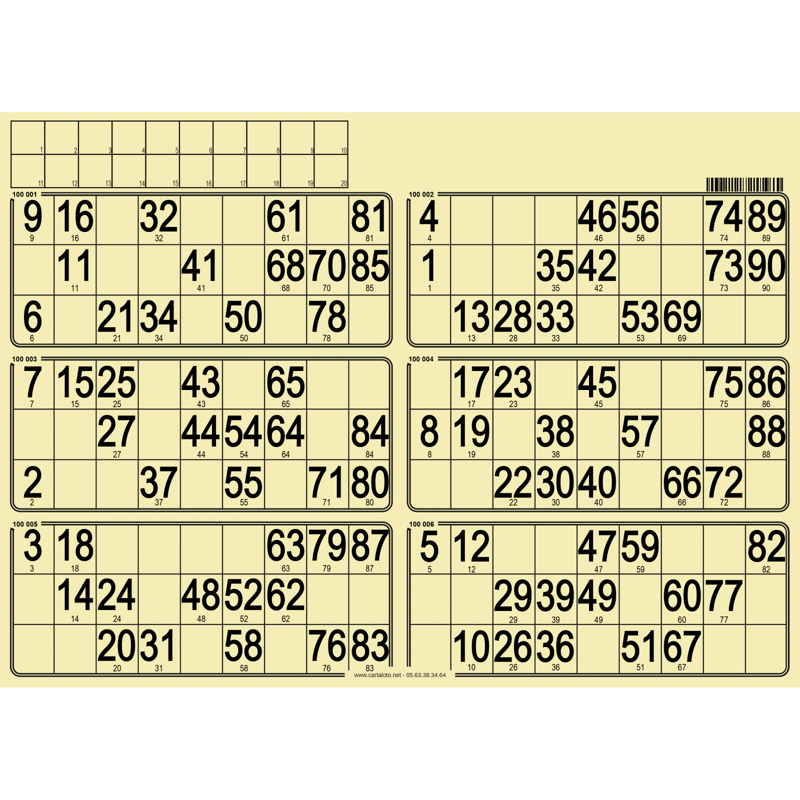 84 bristol bingo cards 6 grids I Customized bingo boards